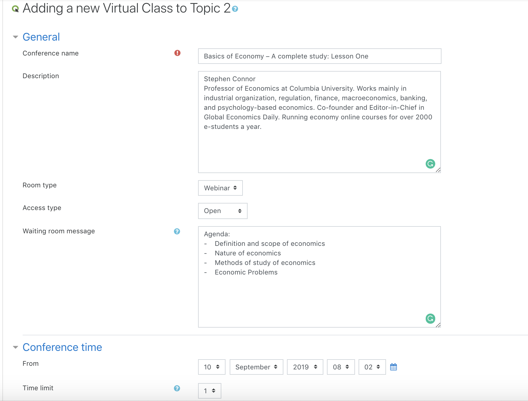 How to Integrate Moodle E-learning Platform with Webinars