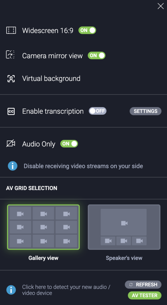 Network issues? Stay connected with "Sound Only" mode!