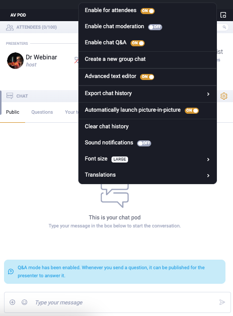 Q&A Mode: Engage Your Audience with Enhanced Interactivity
